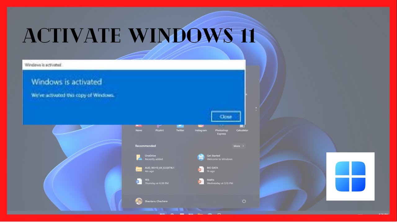 How to Activate Windows 11 || Tech Insider || - YouTube