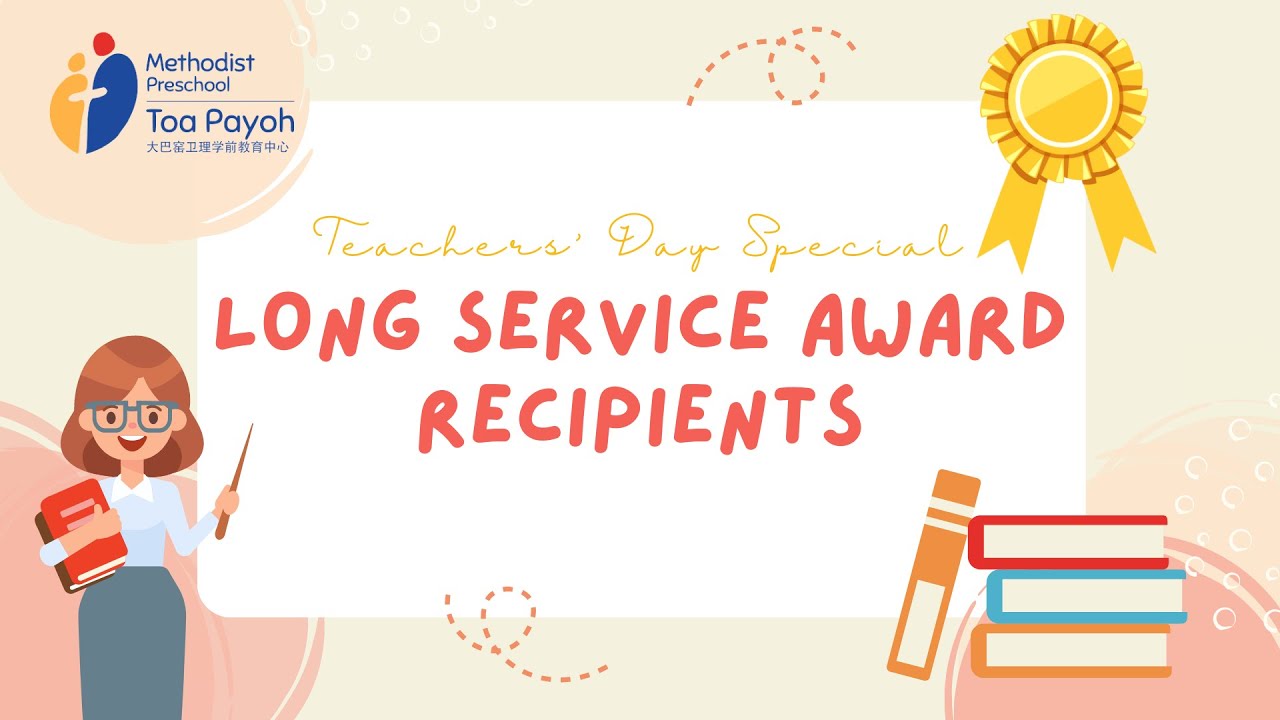 Toa Payoh Methodist Preschool Long Service Award Recipients 2022 - YouTube