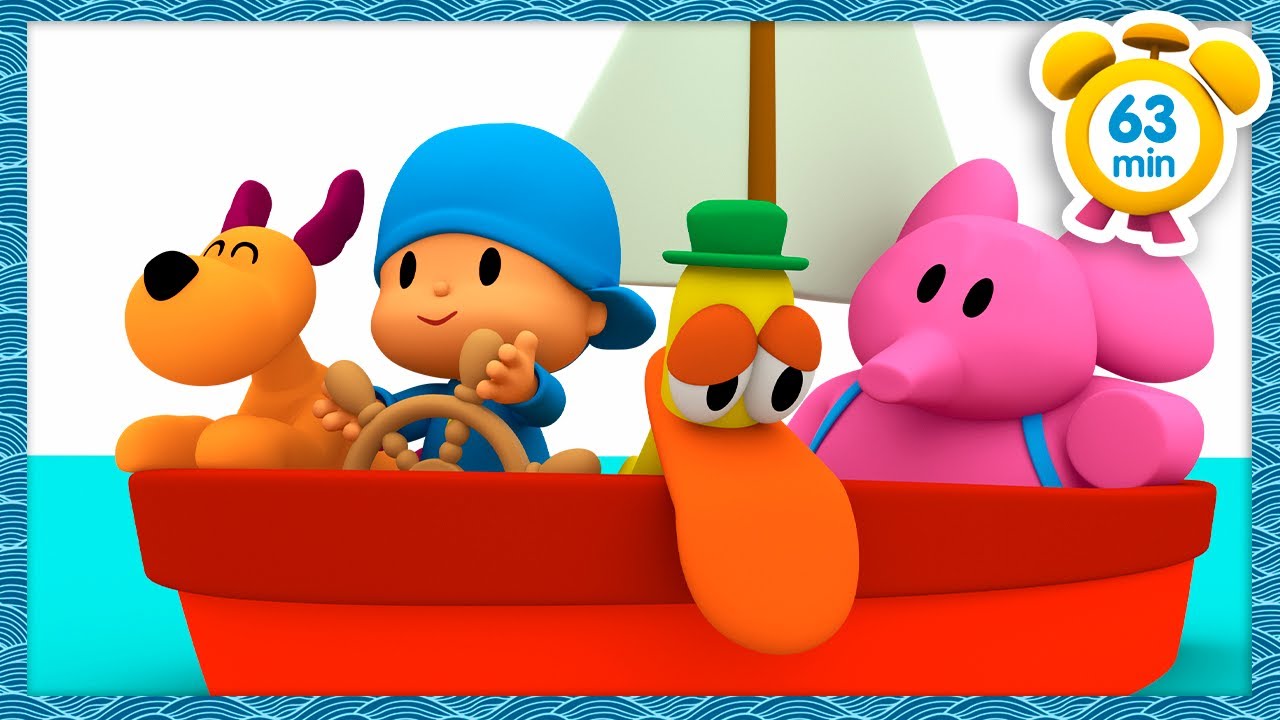 POCOYO MAGYARUL – ⛵HAJÓK⛵ | [63 perc] Teljes Epizódok | Rajzfilm ...