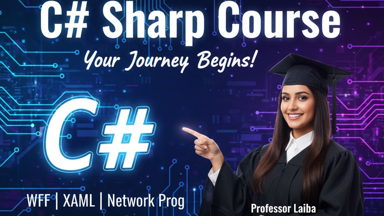 C# Full Course Masterclass 2025 | Ultimate Beginner’s Guide to C# ...