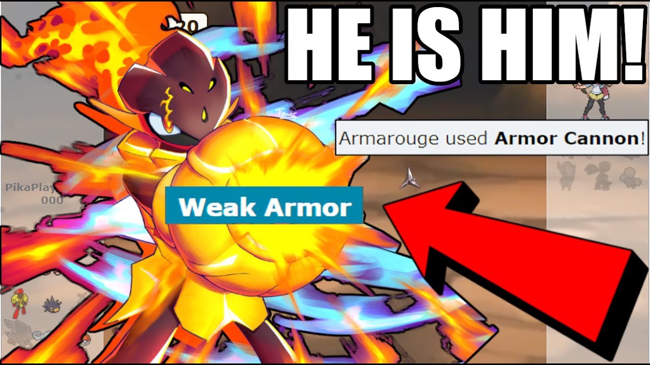 ARMOR CANNON ARMAROUGE IS UNBEATABLE in POKEMON SHOWDOWN! Pokemon ...