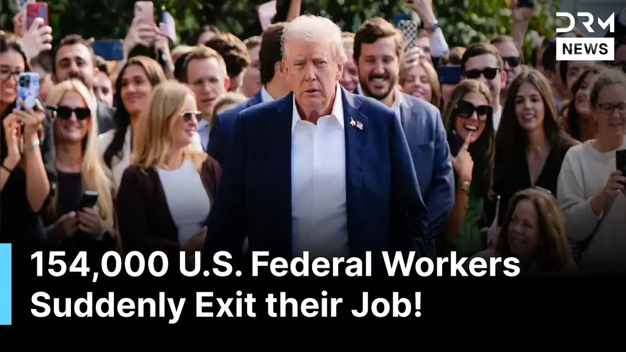 HISTORIC U.S. Brain Drain: Government Faces 154,000 Federal Workers ...
