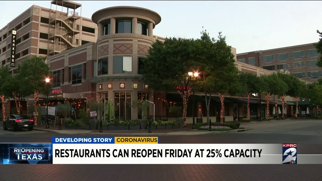 Reopening Texas: Do Texas restaurants feel comfortable reopening? - YouTube