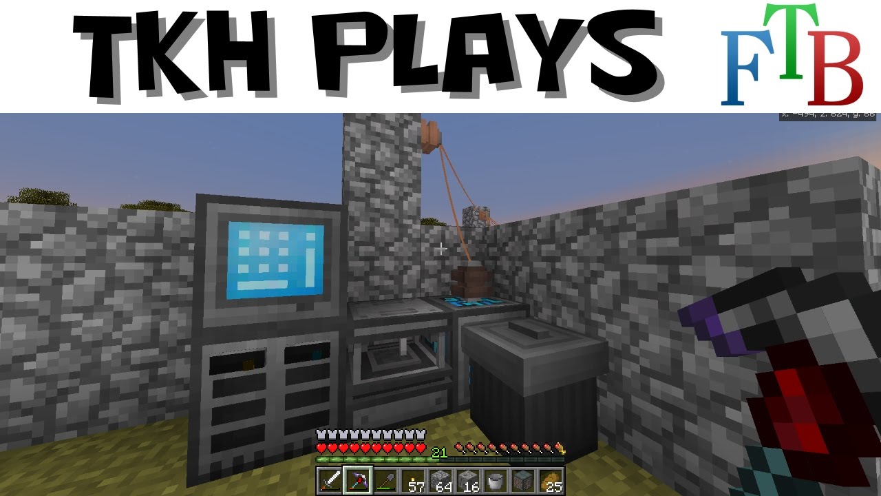 FTB Infinity Lite #7 - Refined Storage Beginnings (Modded Minecraft 1. ...