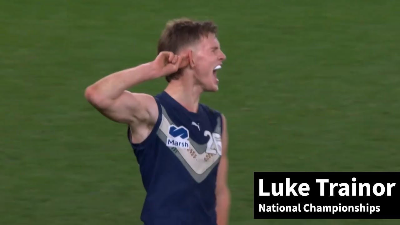 Luke Trainor - National Championships (Vic Metro v Vic Country) - YouTube