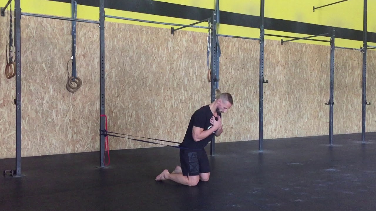Body Mechanics - Tall Kneeling Hip Extension Banded - ON AIR - YouTube