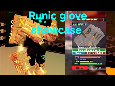 Boxing league Runic glove showcase. - YouTube