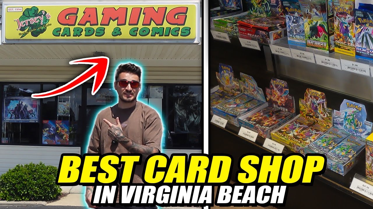 The BEST Pokemon Card Shops in Virginia Beach - YouTube