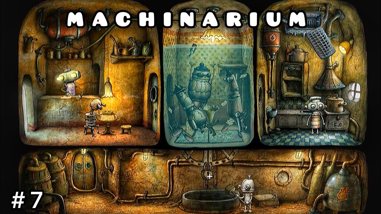 Machinarium |Part 7 Final| Complete Gameplay Walkthrough - Full Game |# ...