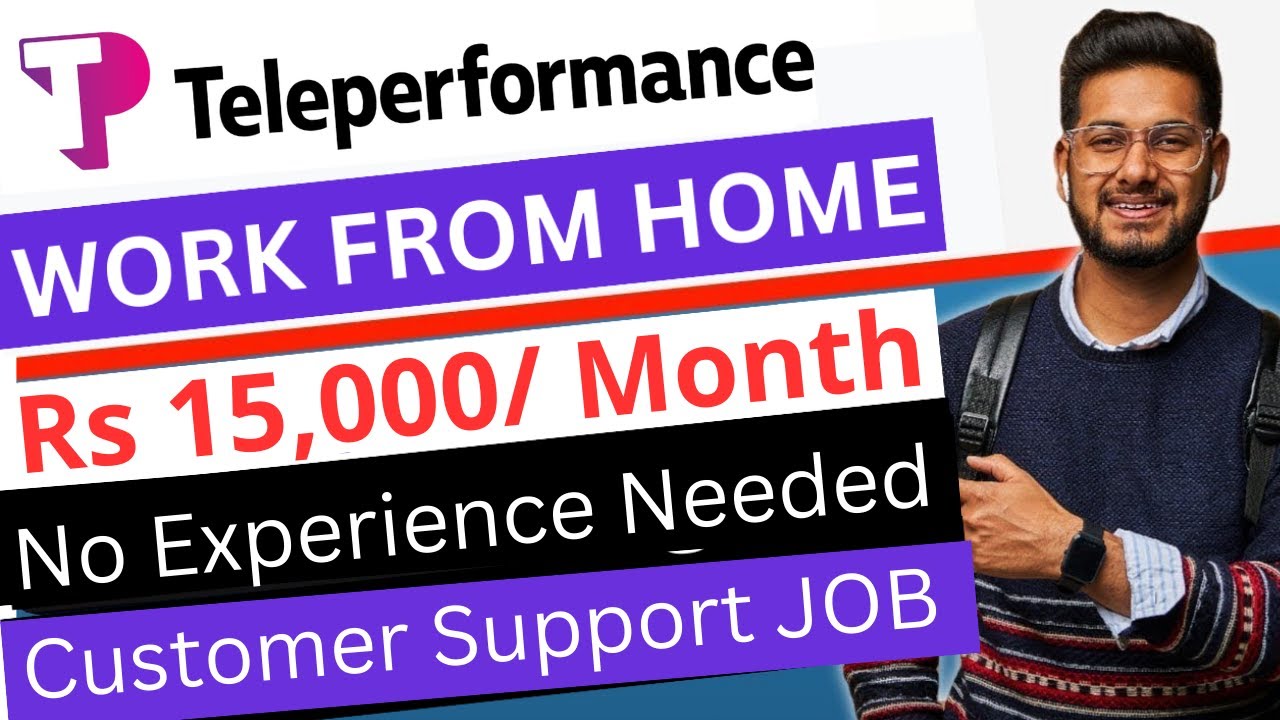Teleperformance Work from Home Job 2025😍| Freshers Eligible | Salary ...