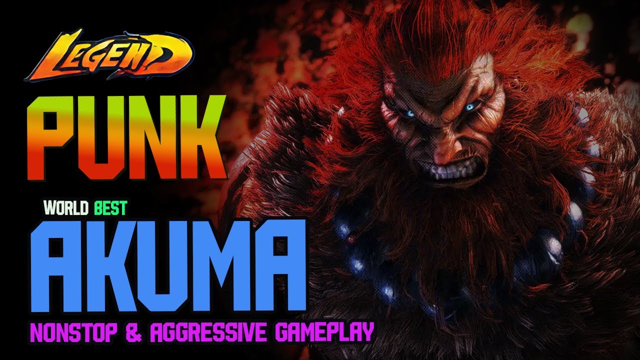 SF6🔥 PunkDaGod (AKUMA) World Great Big Puncher Insane Gameplay"🔥Best ...