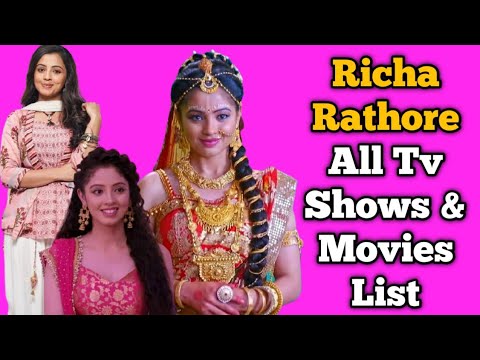 Richa Rathore All Tv Serials List || Full Filmography || Indian Actress ...