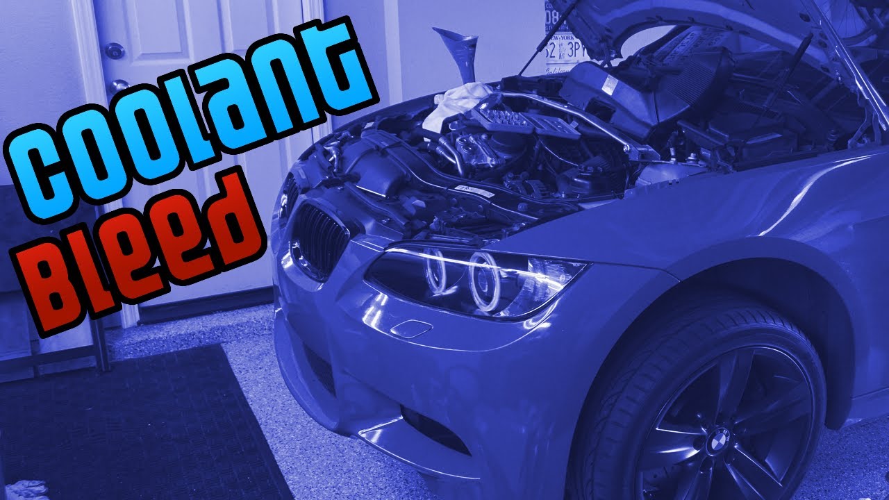 How to to Bleed your BMW's Coolant - E92 335i - YouTube