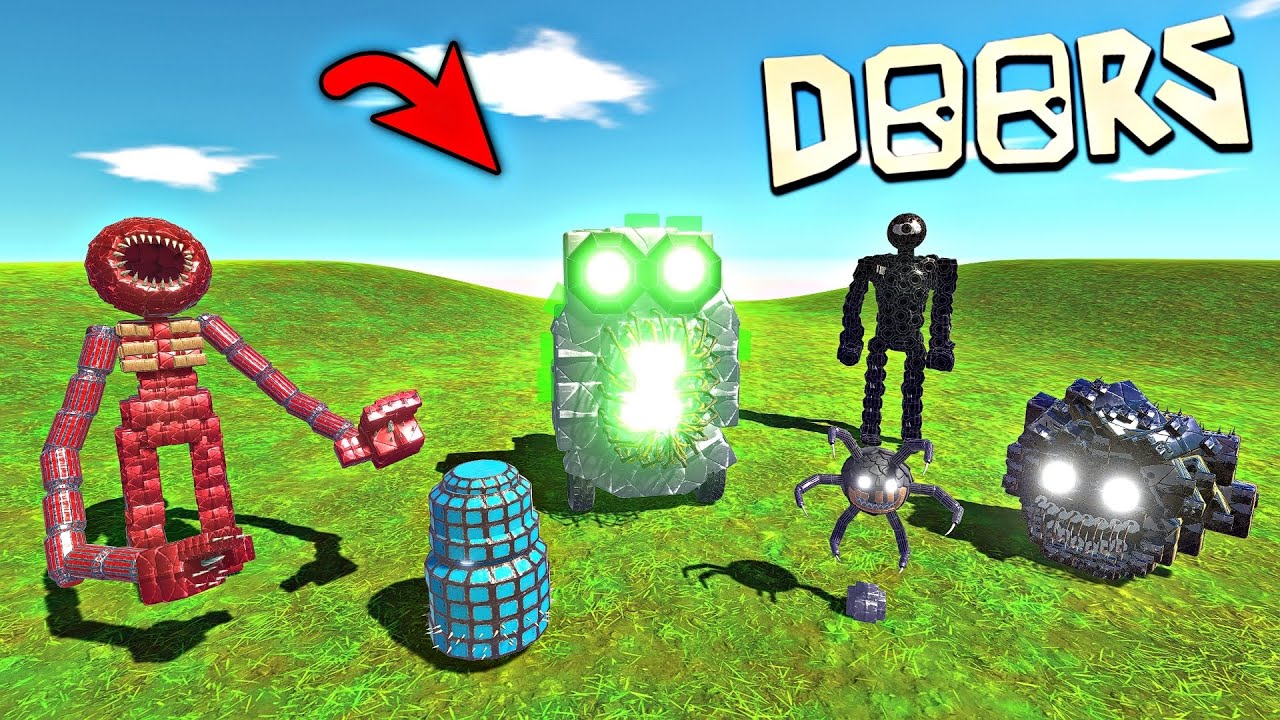 Doors !!! ตัวละครในเกม Doors มาอยู๋ใน ARBS (Ambushโคตรโหด) - [Animal ...