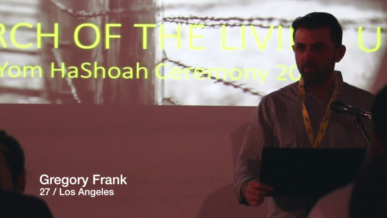 Gregory Frank's Speech - March of the Living UK 2016 - YouTube