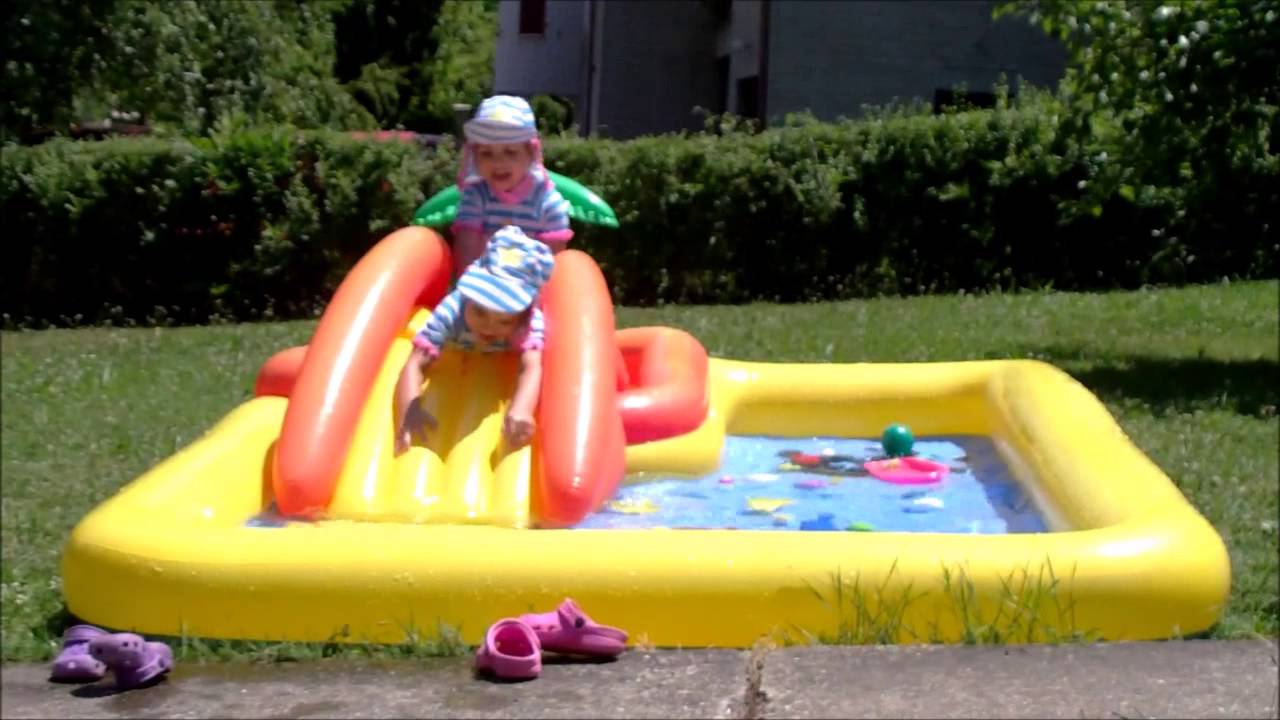 Mini aqua park - YouTube
