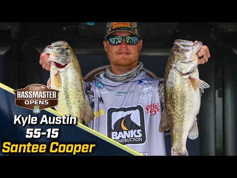 OPEN: Kyle Austin leads Day 2 at Santee Cooper with 55 pounds, 15 ...