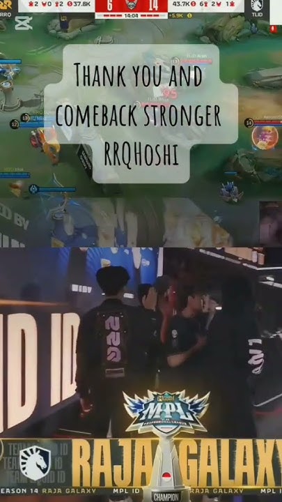 Tegakkan kepalamu Rrqhoshi masih ada M6 yang menanti Rrqhoshi#mobilelegends_id #rrqhoshi - YouTube