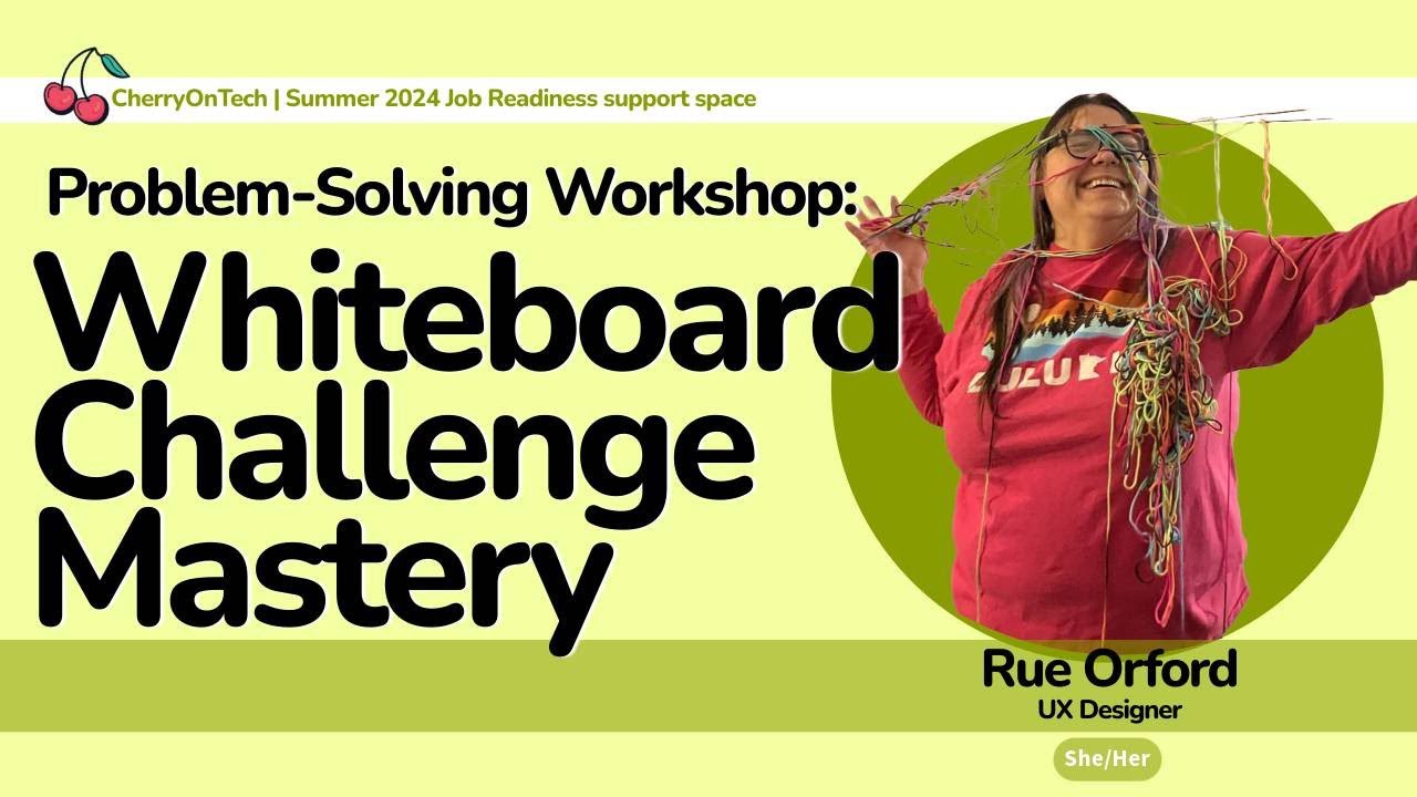 Problem-Solving Workshop: Whiteboard Challenge Mastery - YouTube