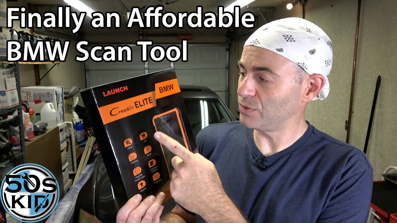 Launch Creader Elite BMW Scan Tool - YouTube