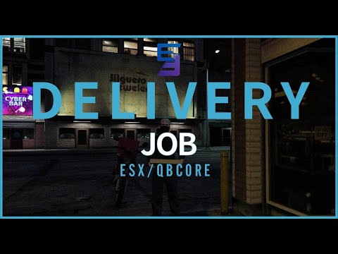 Delivery Job - Fivem Script - [ESX/QBCORE] - YouTube