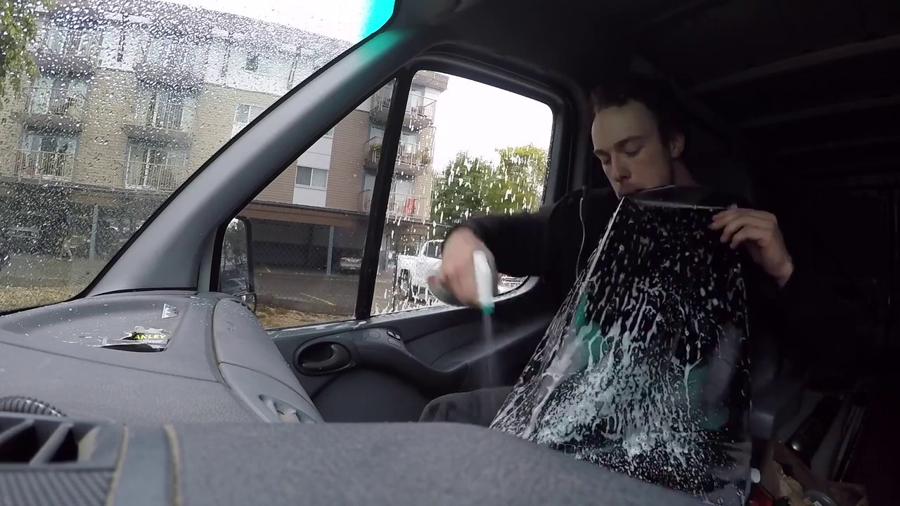 Front Window Tint Sprinter Van - YouTube