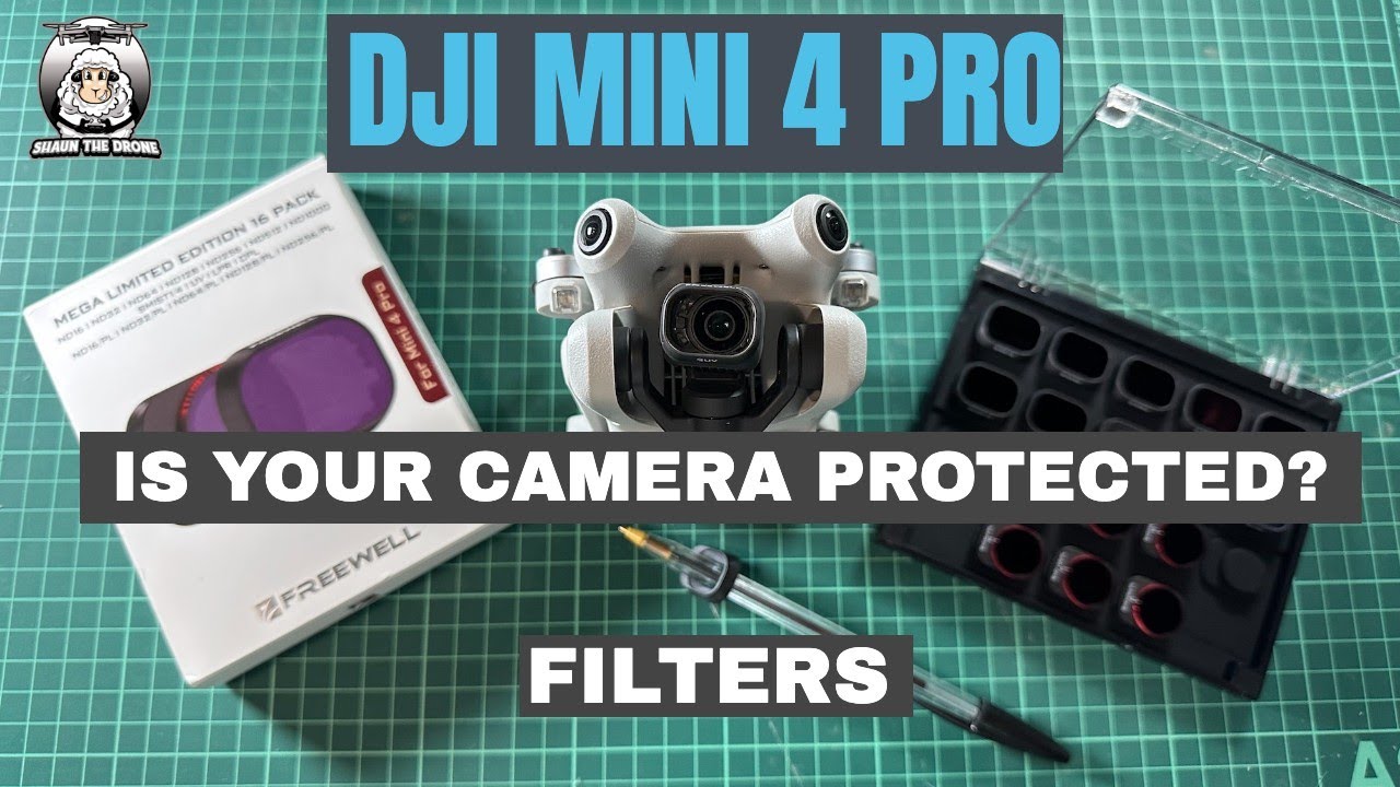 DJI MINI 4 Pro How to protect your camera lens #shaunthedrone #freewell ...