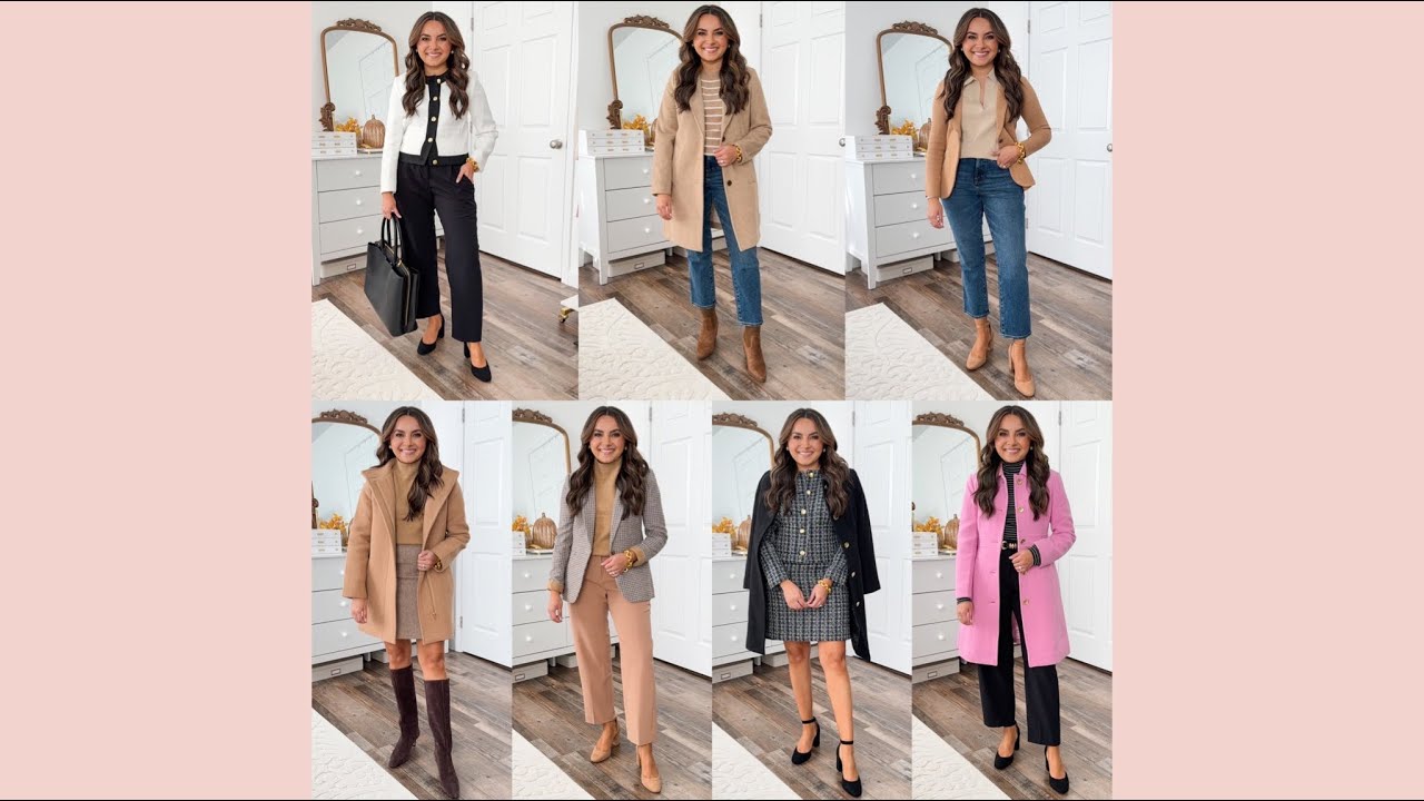 Styling Fall Outfits from J. Crew Factory 🍂🍁 - YouTube
