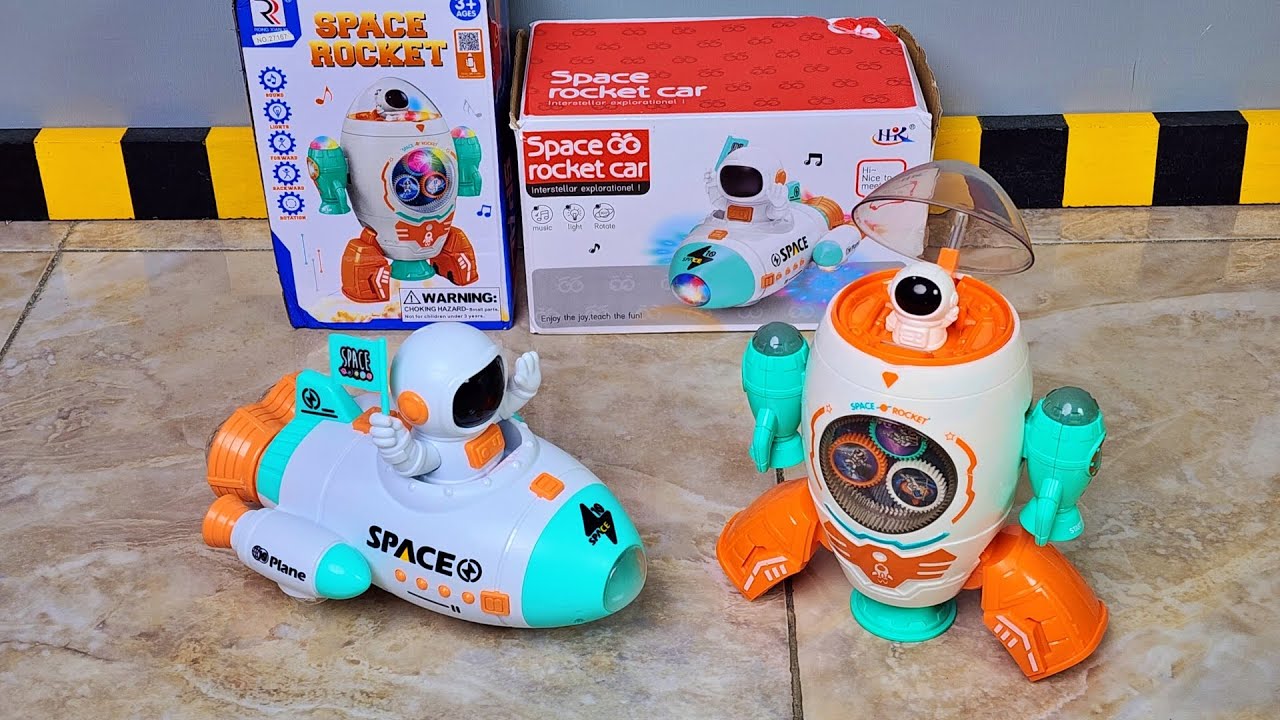 Unboxing Mainan Space Rocket Car & Rocket Space Dance | Mobilan Roket ...