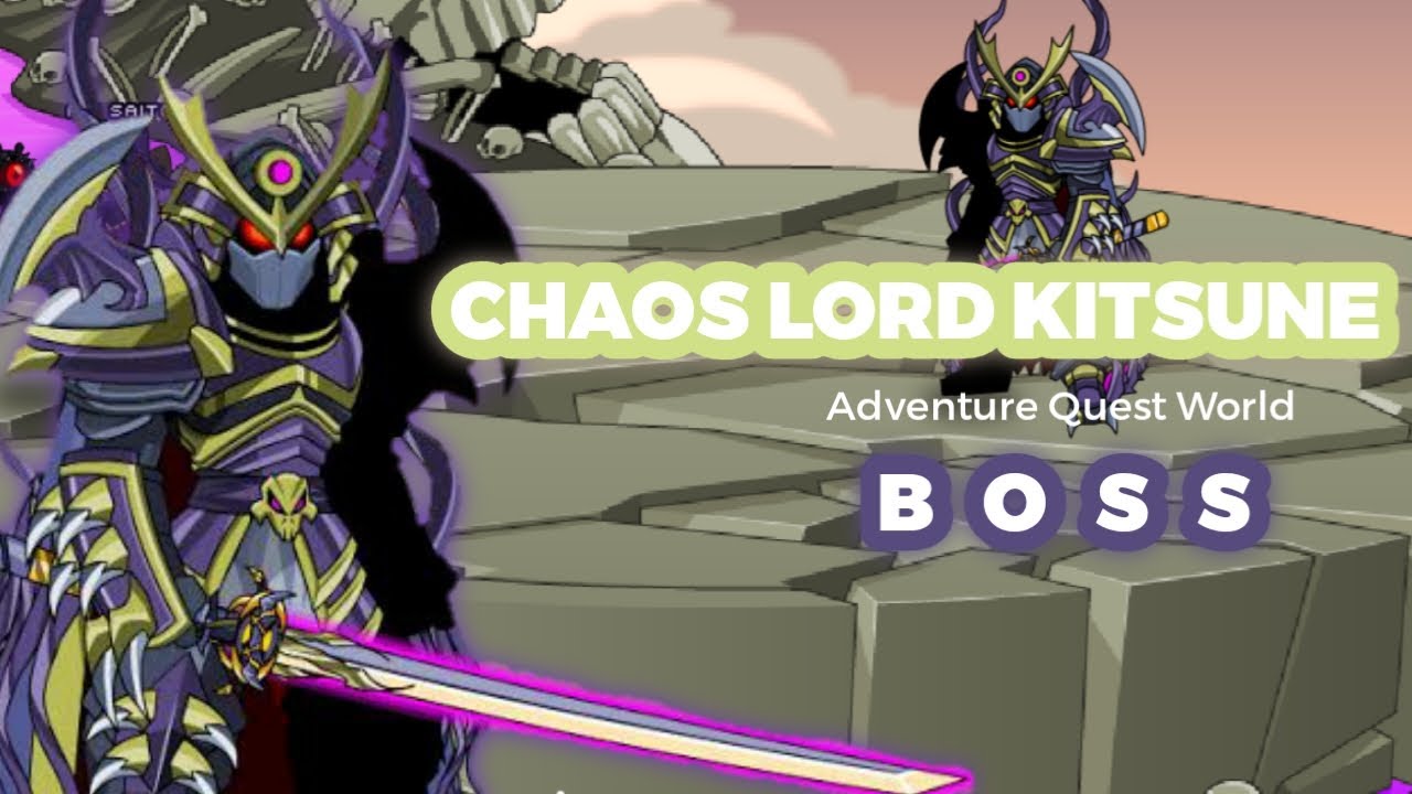 CHAOS LORD KITSUNE : BOSS (AQW Story Mode : The 13 Lords of Chaos FULL ...