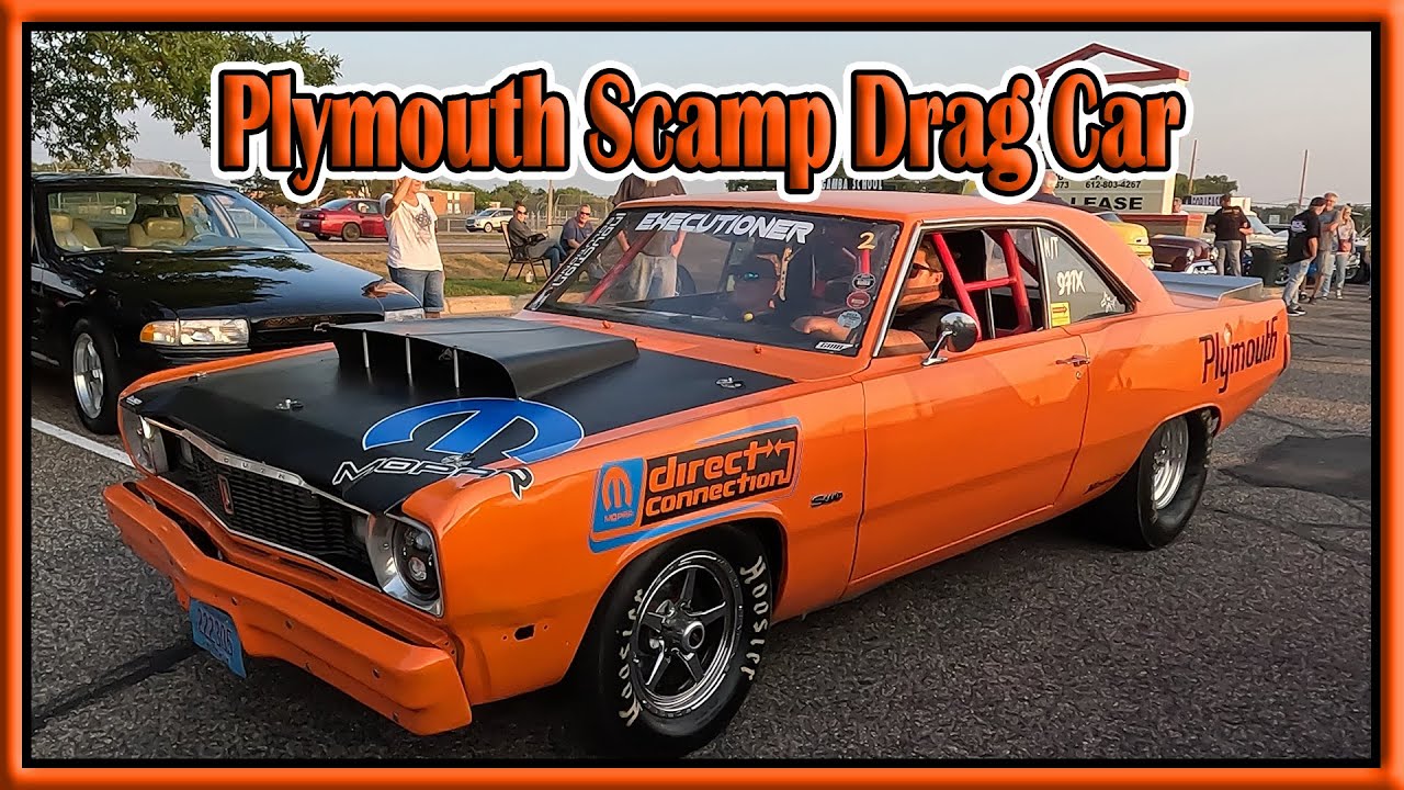 Plymouth Scamp Drag Car at St Francis Classic Car Show September 8 2023 ...