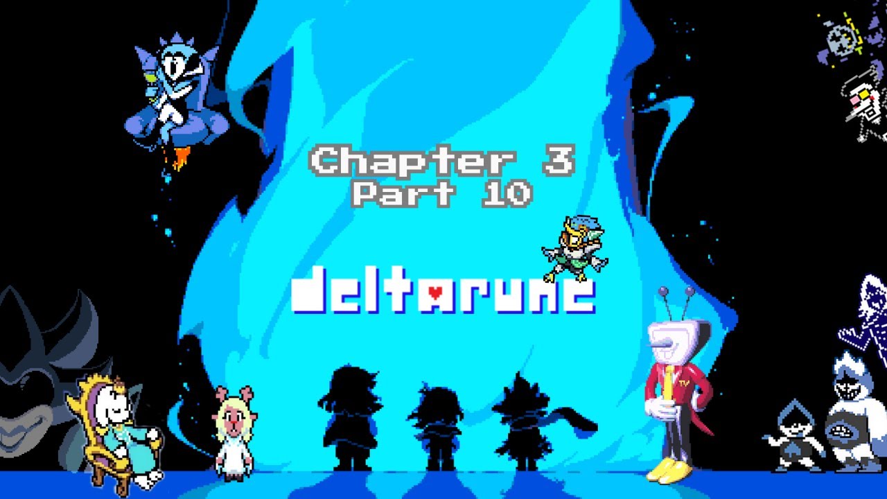 Deltarune Ch3 Part 10- Sneaking backstage - YouTube