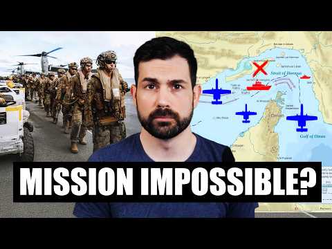 US Forces Try Opening the Strait of Hormuz