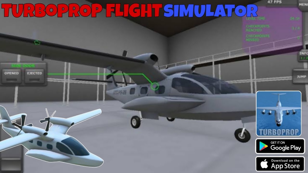 Turboprop Flight Simulator Gameplay I Android & iOS - YouTube