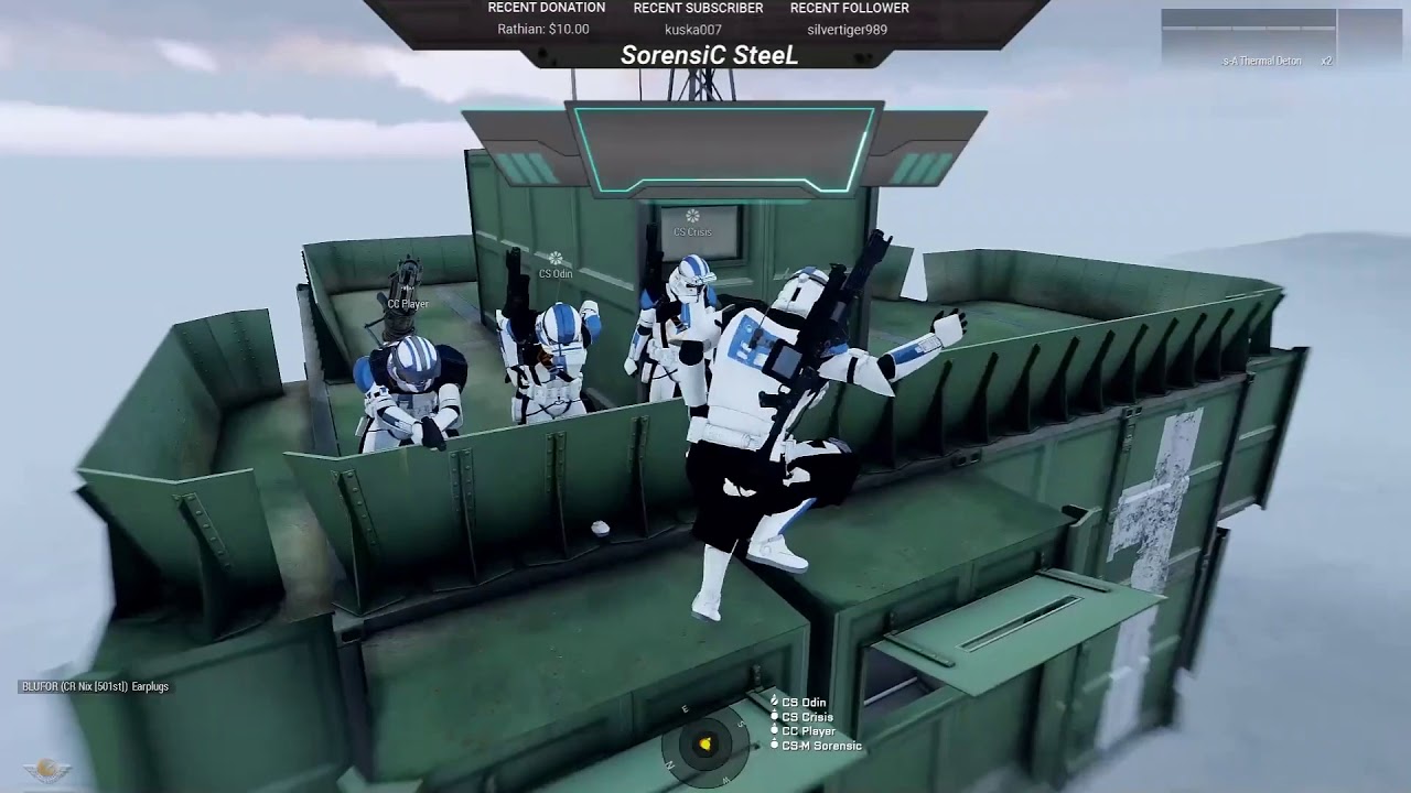 "The Coup Against Sorensic Has Begun" - STAR WARS Arma 3 Clips - YouTube