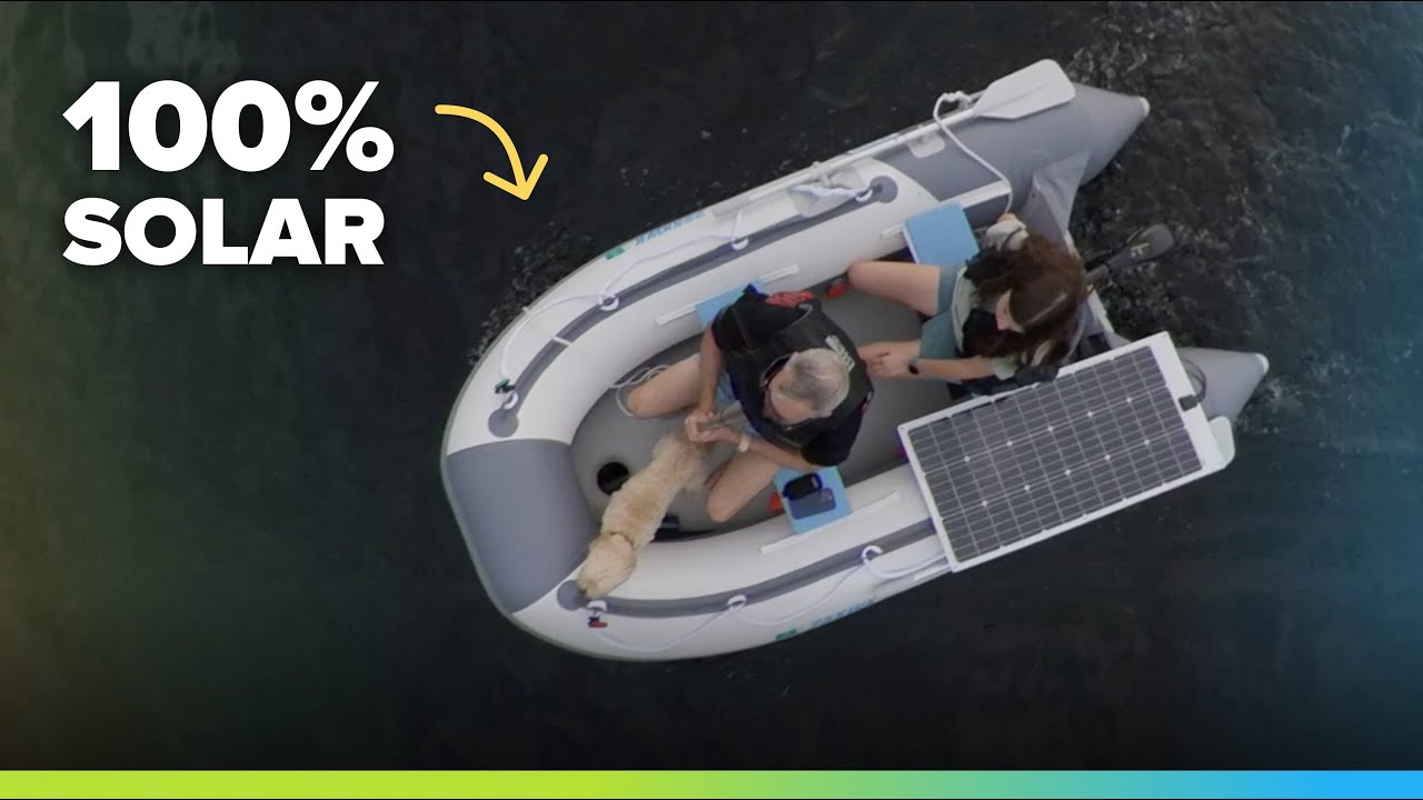 GOODBYE GAS! Make a SOLAR powered BOAT in 1 hour! - YouTube