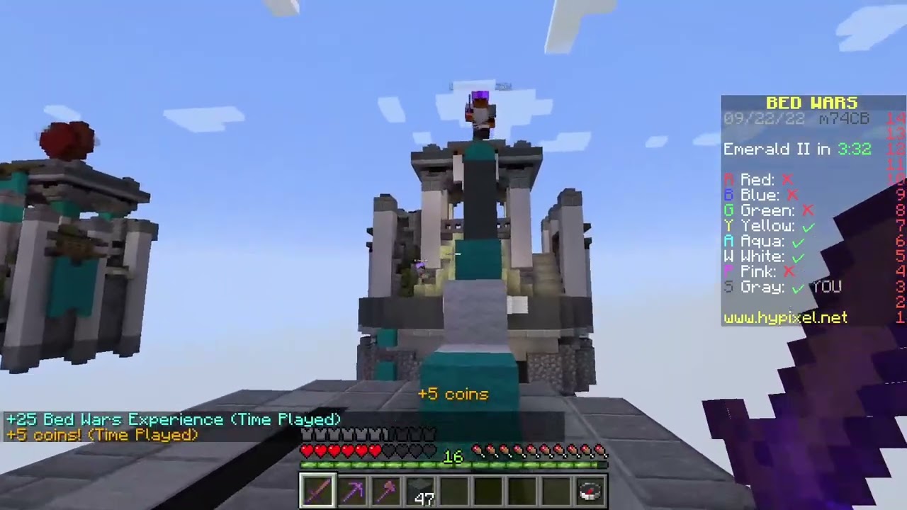 Epic Minecraft Bed Wars with King_Oll - YouTube