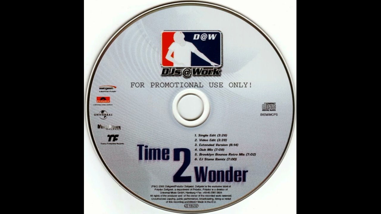 DJs @ Work - Time 2 Wonder (CJ Stone Remix) - YouTube