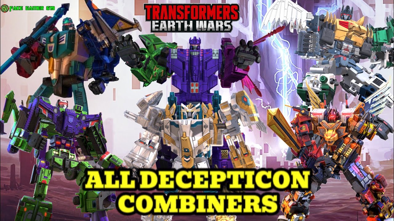 ALL MY DECEPTICON COMBINERS - TRANSFORMERS - YouTube
