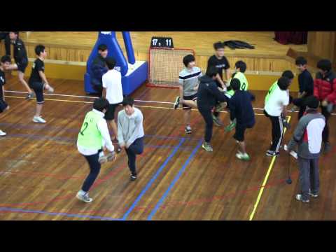 Korean School Sports Day - Boys chicken fight
