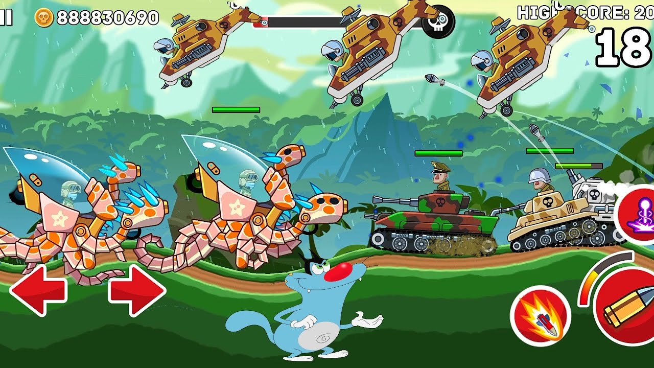 Hoạt Hình Xe Tăng Bắn Nhau Siêu Hay Game Hills Of Steel Mod Apk Full