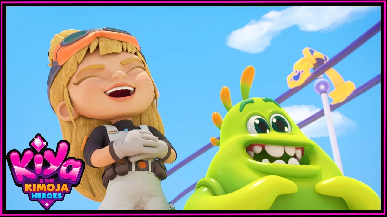 Kiya Funny Moments! (Compilation) | Kiya & the Kimoja Heroes | Cartoons ...