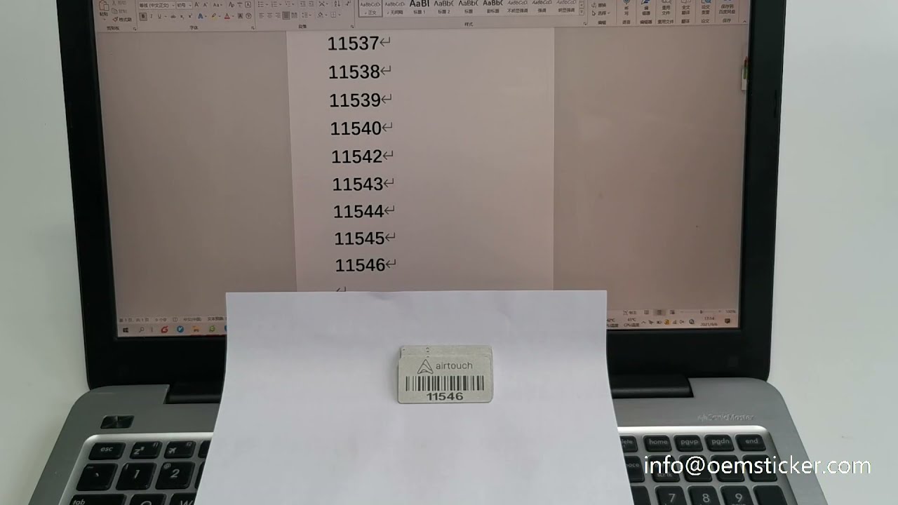 BARCODE TAGS SCANING - YouTube