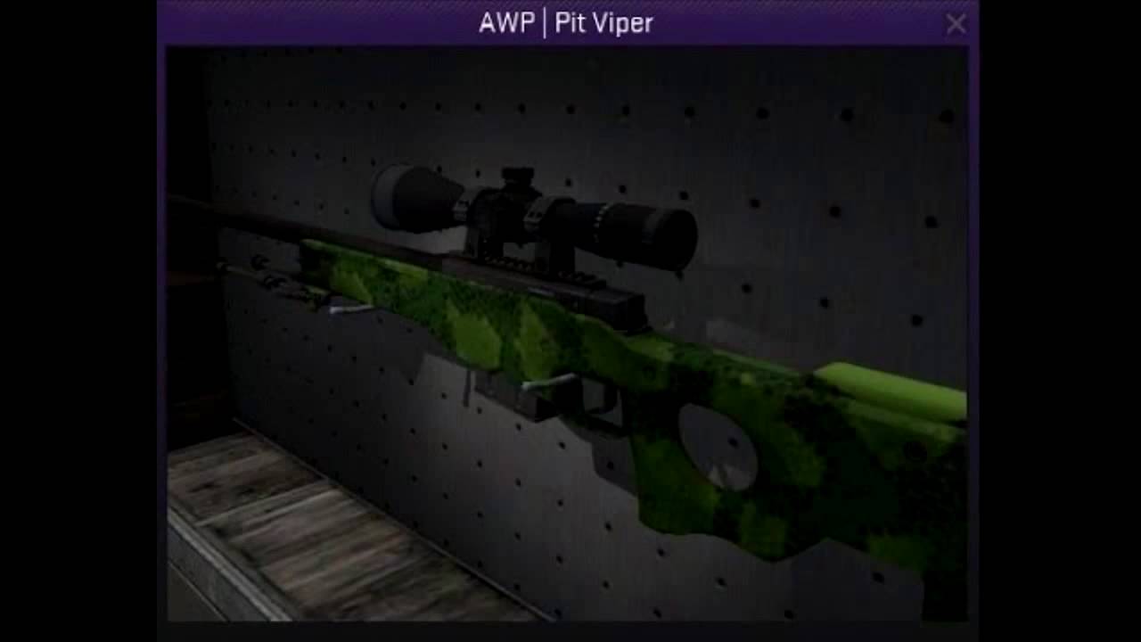 AWP Pit Viper Field Tested Minimal wear look - YouTube