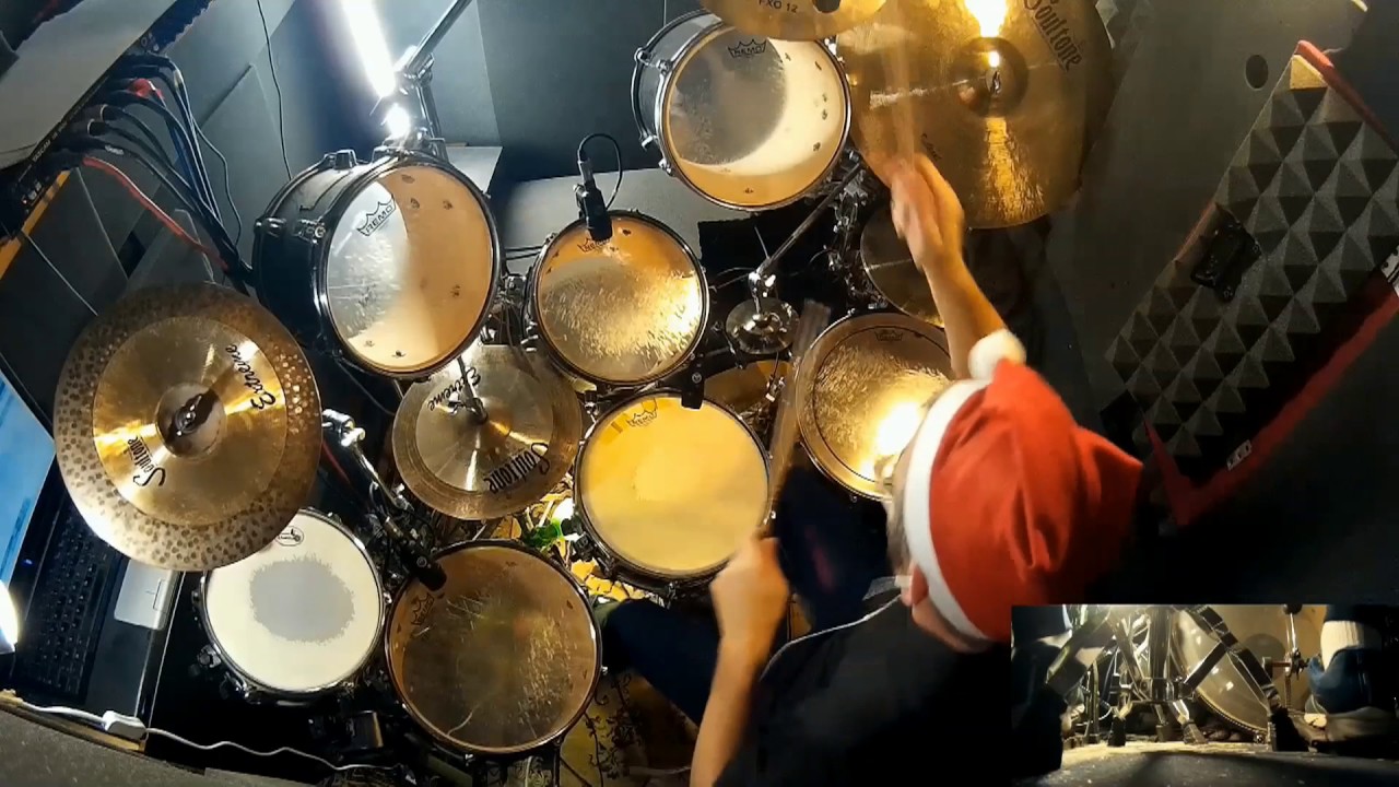 Jingle Bells - James Pierpont - Drumcover - Matteo Favero - YouTube