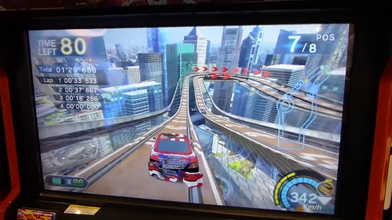 K.O. Drive (Prototype) by Sega Amusements - Amusement Expo 2013 - YouTube