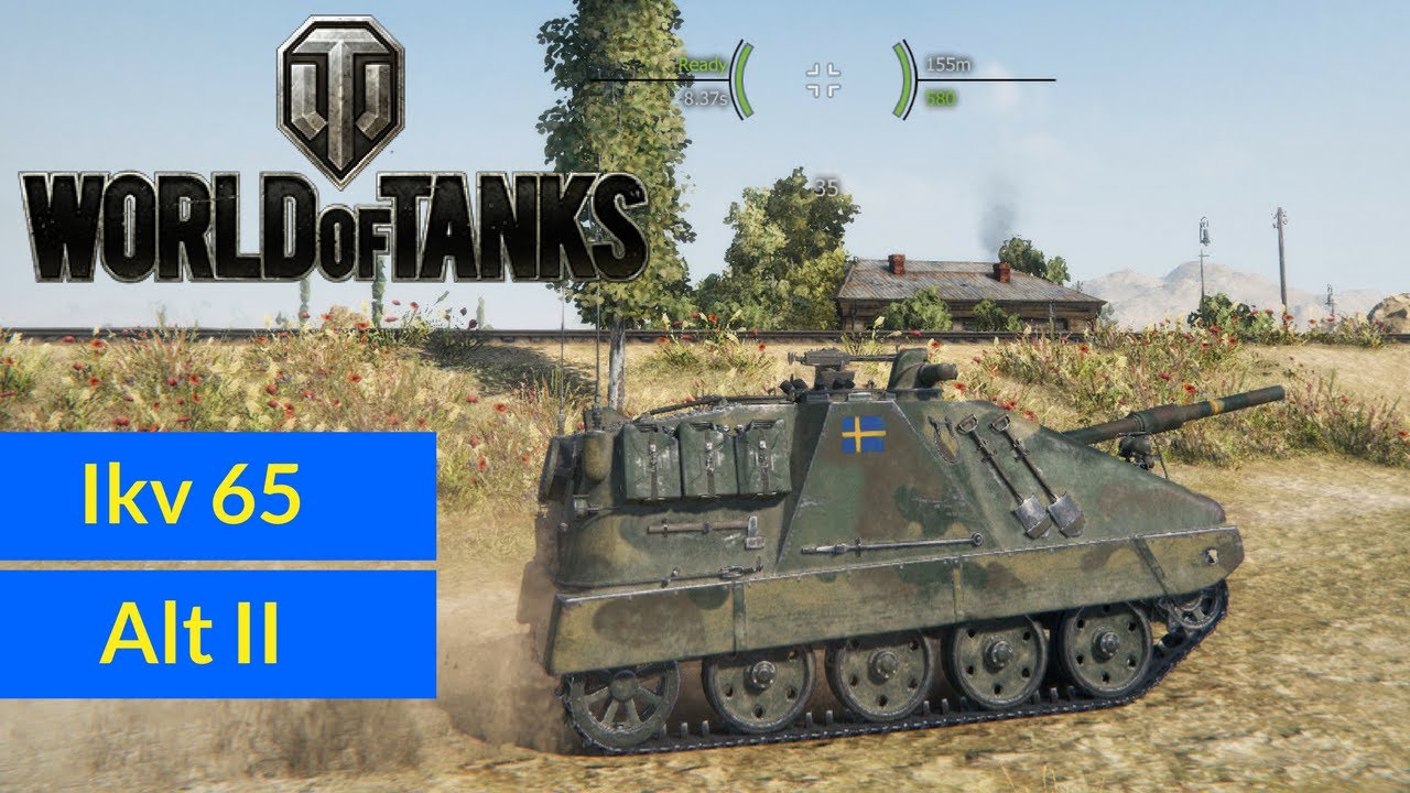 Ikv 65 Alt II review World of Tanks - YouTube