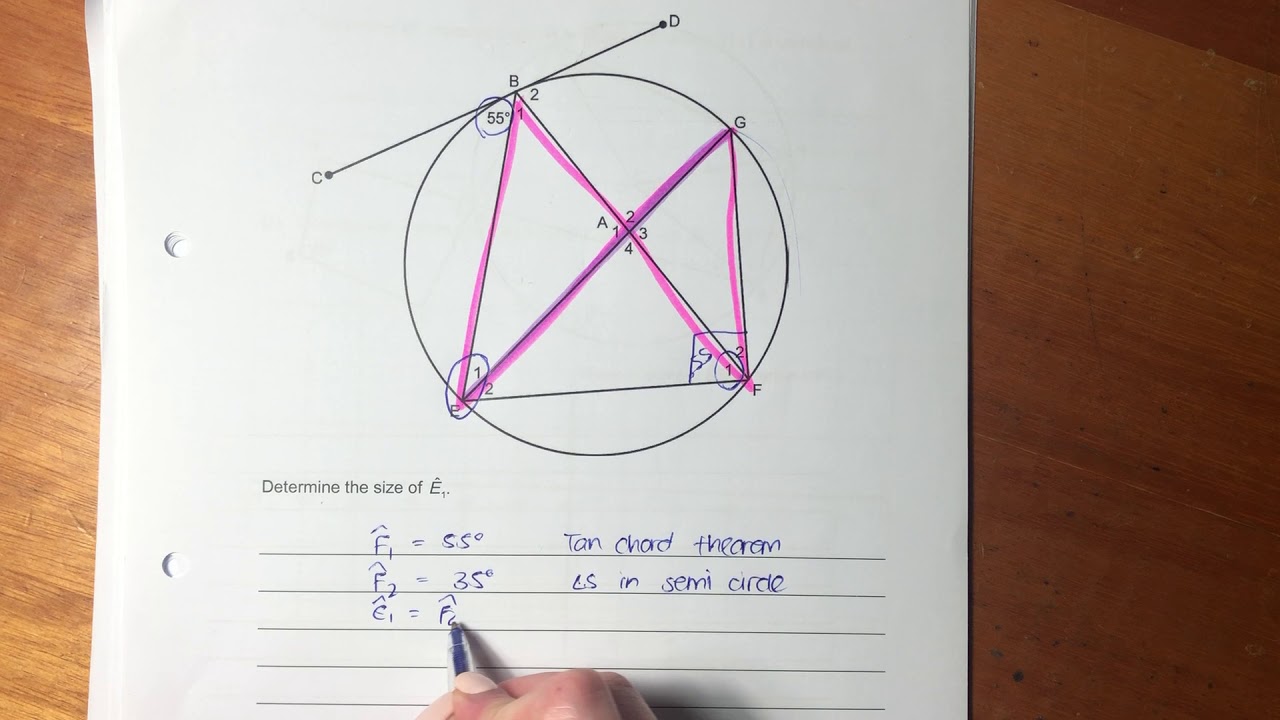 Maths Core - Paper 2 Nov 2019 (Q4 - geometry) - YouTube
