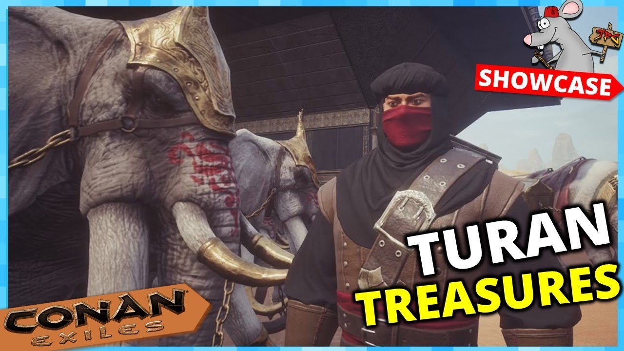 CONAN EXILES TURAN TREASURES DLC - Showcase Live - YouTube