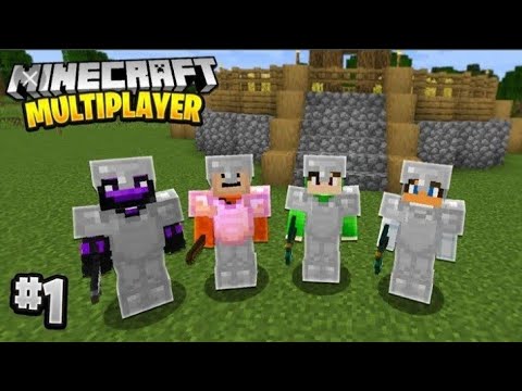 Tour to View Our Survival SMP | Gameplay # 1 | Minecraft - YouTube